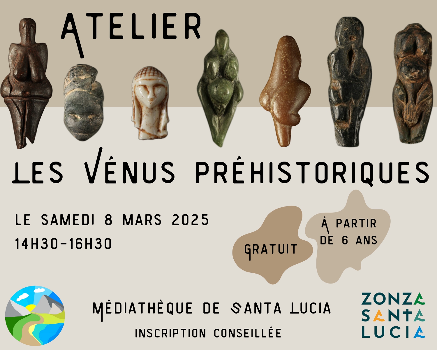 Les vénus du Paléolithique - Zonza Santa Lucia di Portivechju